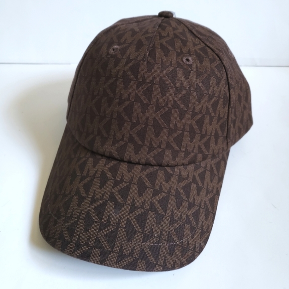 Michael Kors | Accessories | Michael Kors Baseball Hat Allover Monogram ...